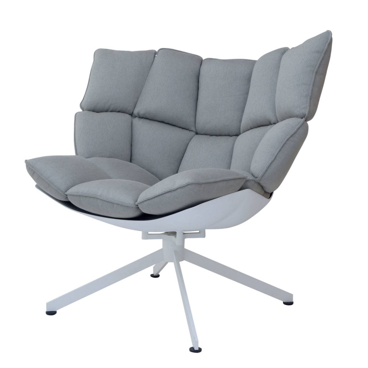 Sessel Grau Stoff
