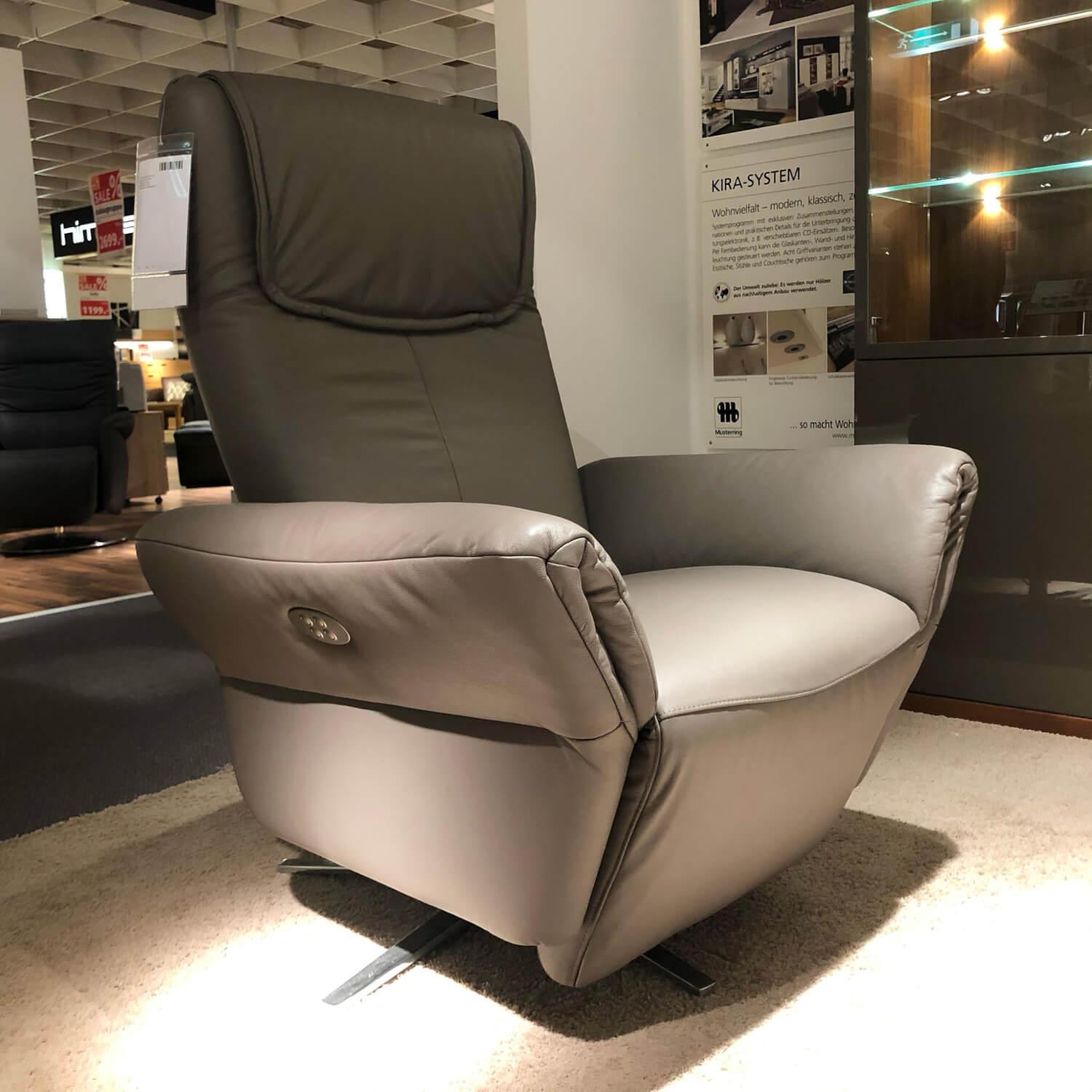 Musterring Sessel MR 380 Leder Soft-Line | MÖBELFIRST.DE